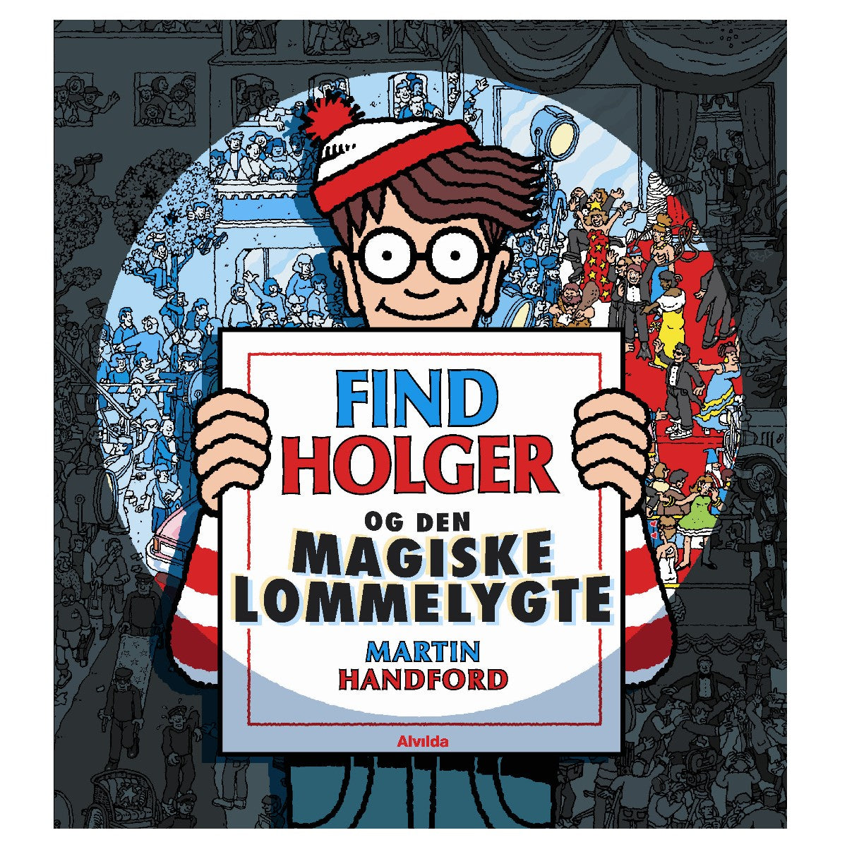 Bog, Find Holger og den magiske lommelygte – Karrusella